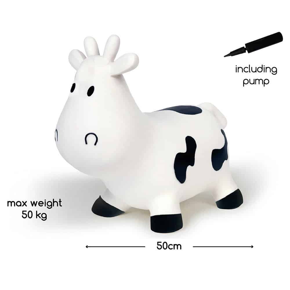 Vacuta saltareata, jucarie gonflabila, BS Toys - Mara and Tom